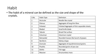 Structural and chemistry | PPTX
