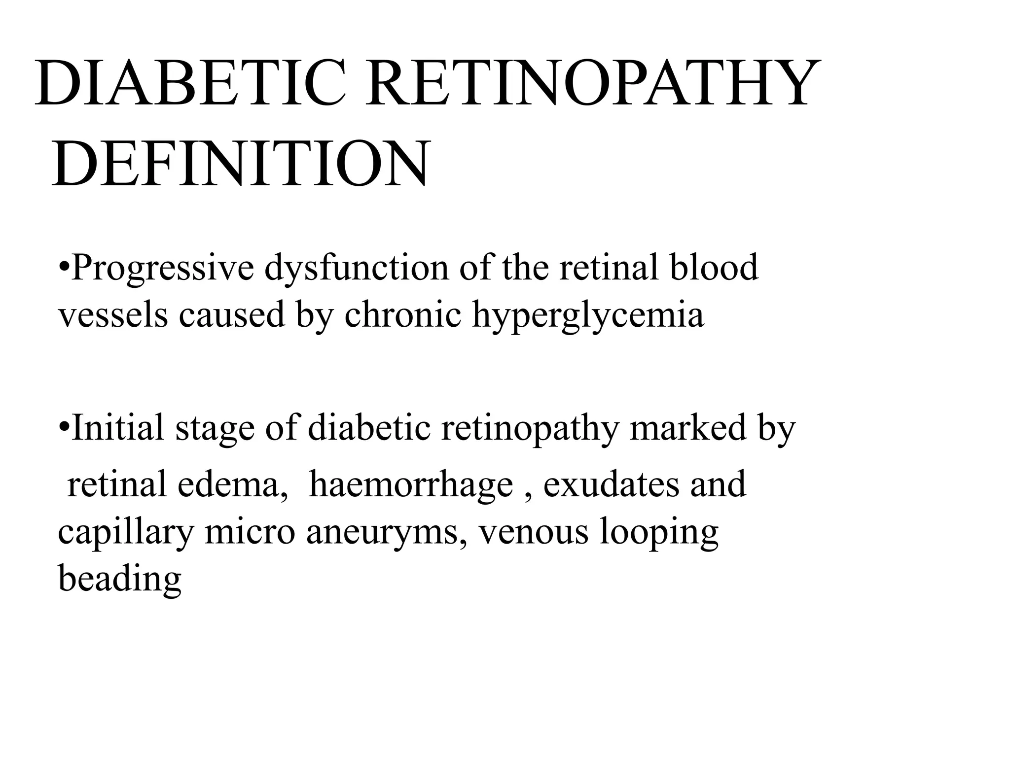Structural and oct changes in diabetic retinopathy1 | PPTX