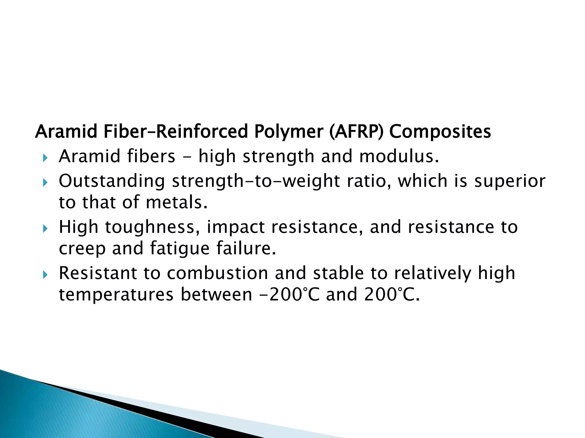 Structural applications of composites | PPTX