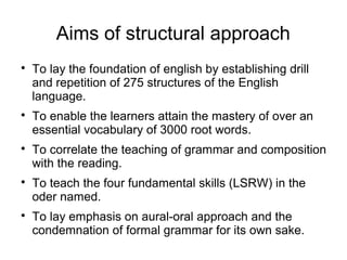 Structural approach | POT