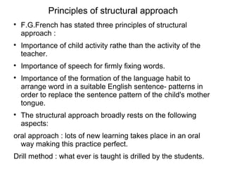 Structural approach | POT