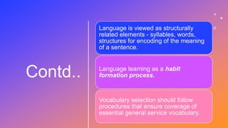 Structural approach | PPT