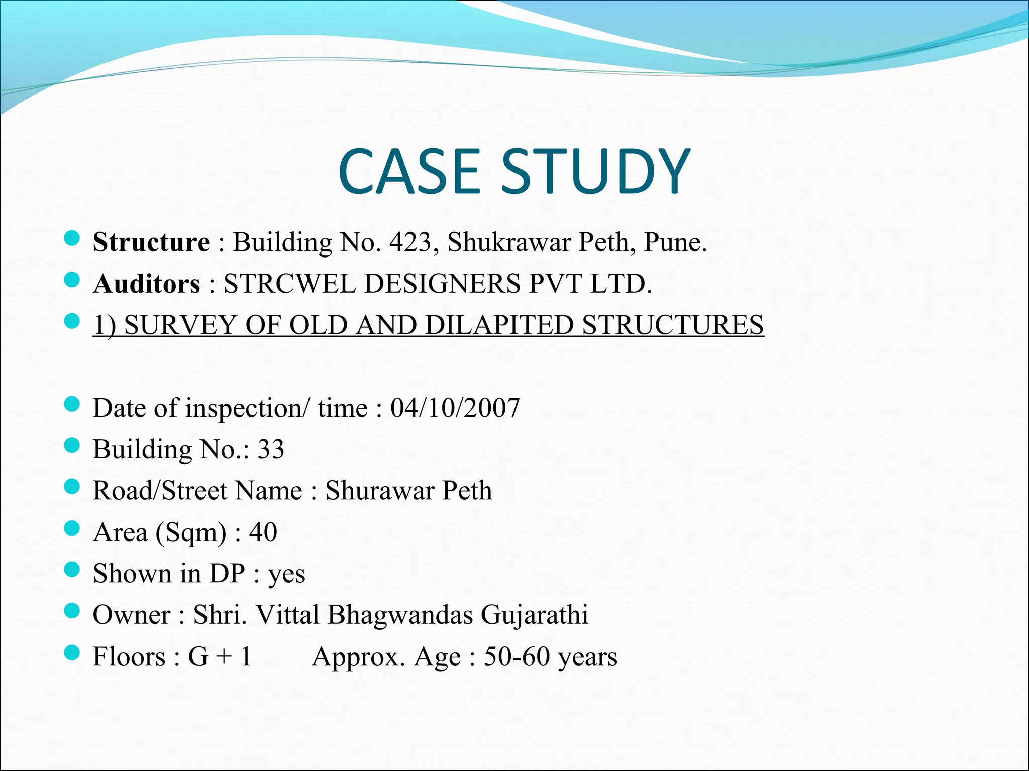 Structural audit | PPT