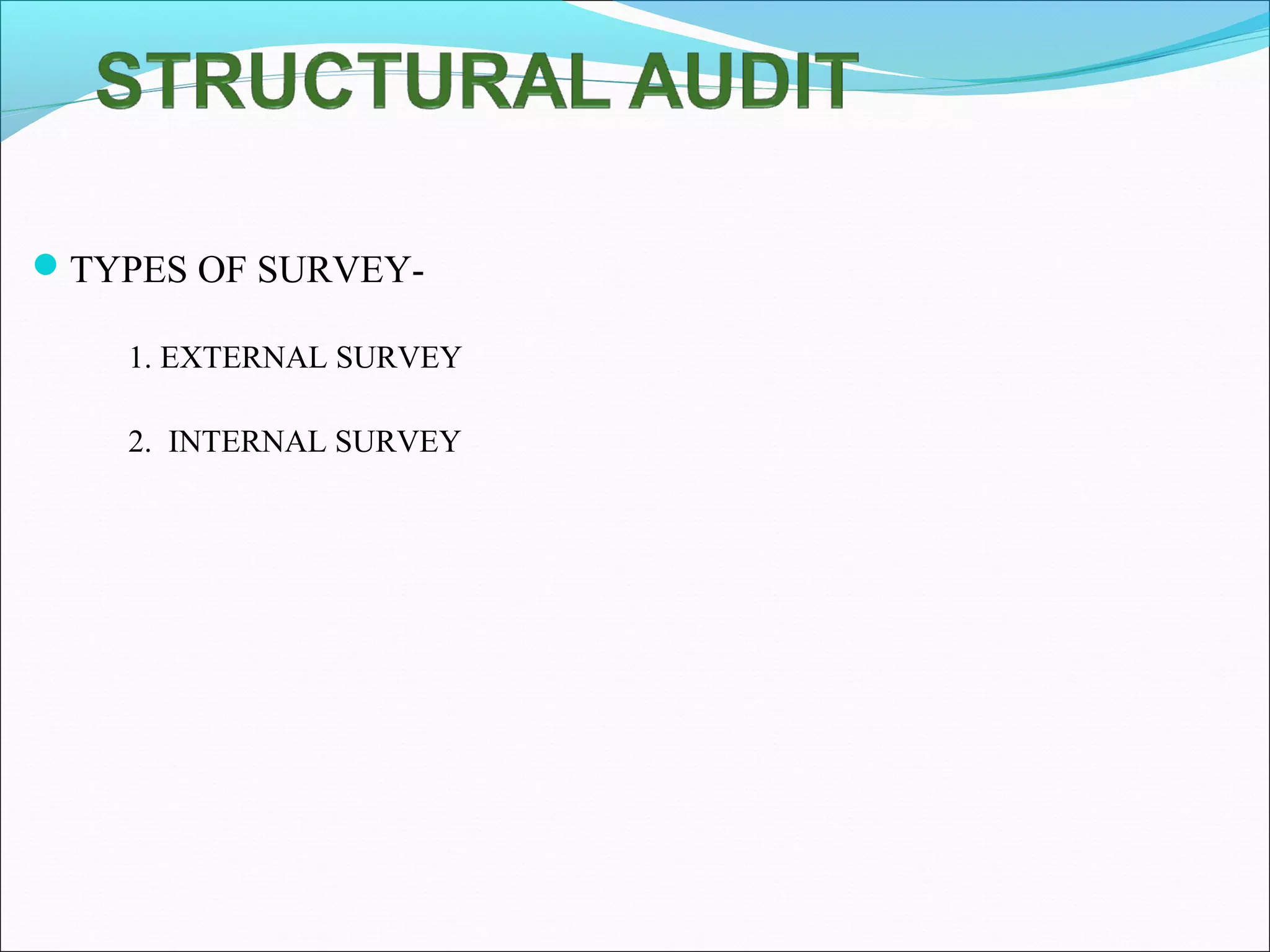 Structural audit | PPT