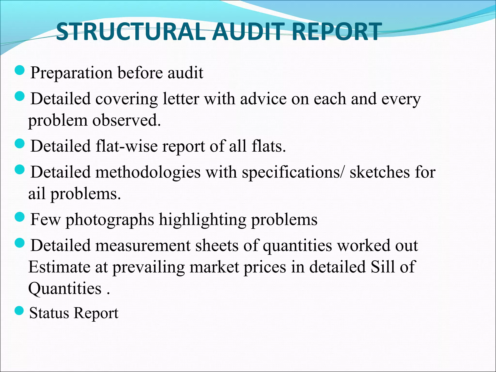 Structural audit | PPT