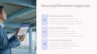 Structural Audit Commercial Properties Assessment with eAuditor Audits & Inspections | PDF