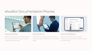Structural Audit Commercial Properties Assessment with eAuditor Audits & Inspections | PDF