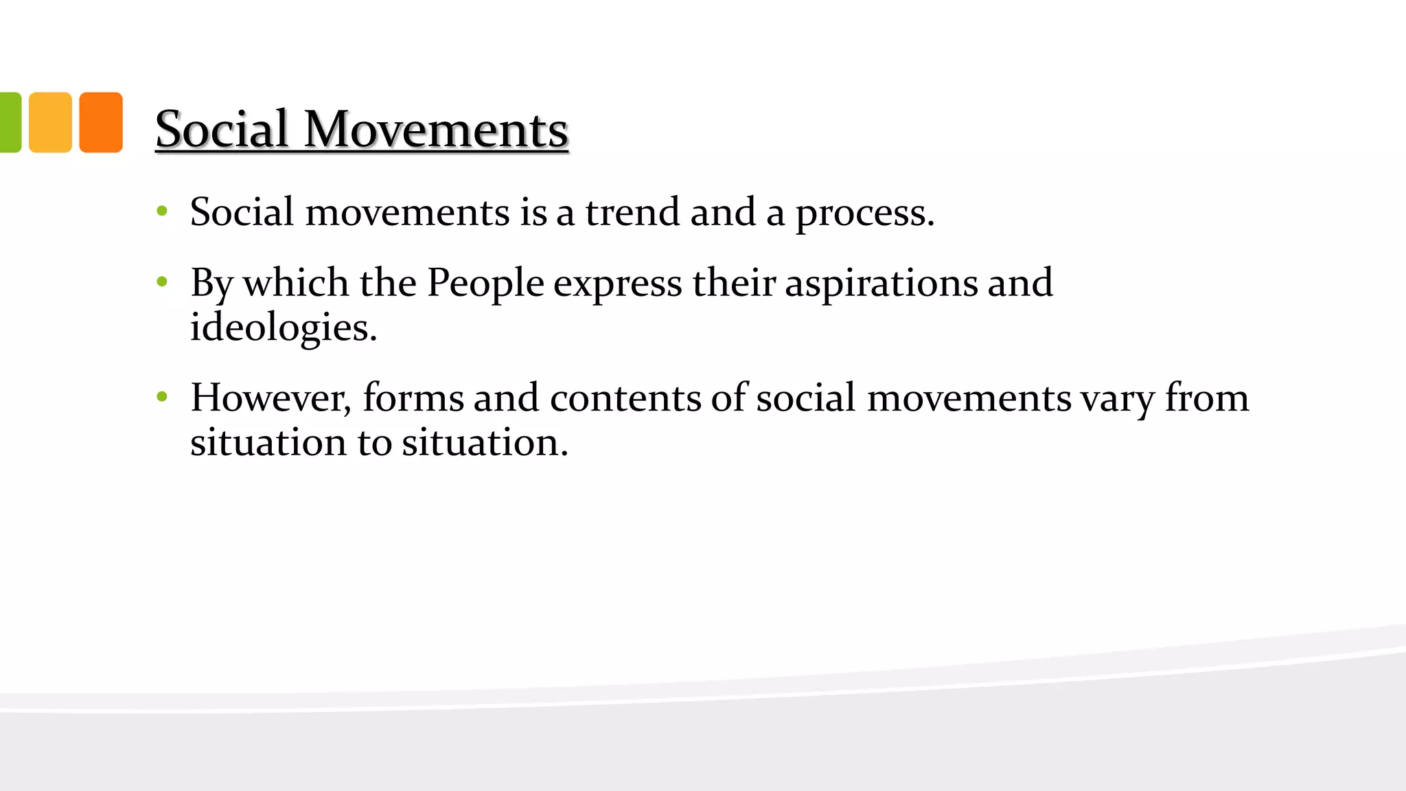 Structural bases of social movements in the North-Eastern Region | PPT