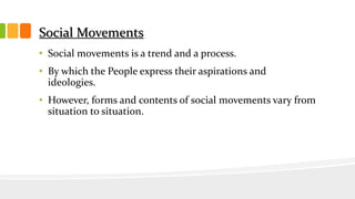 Structural bases of social movements in the North-Eastern Region | PPT