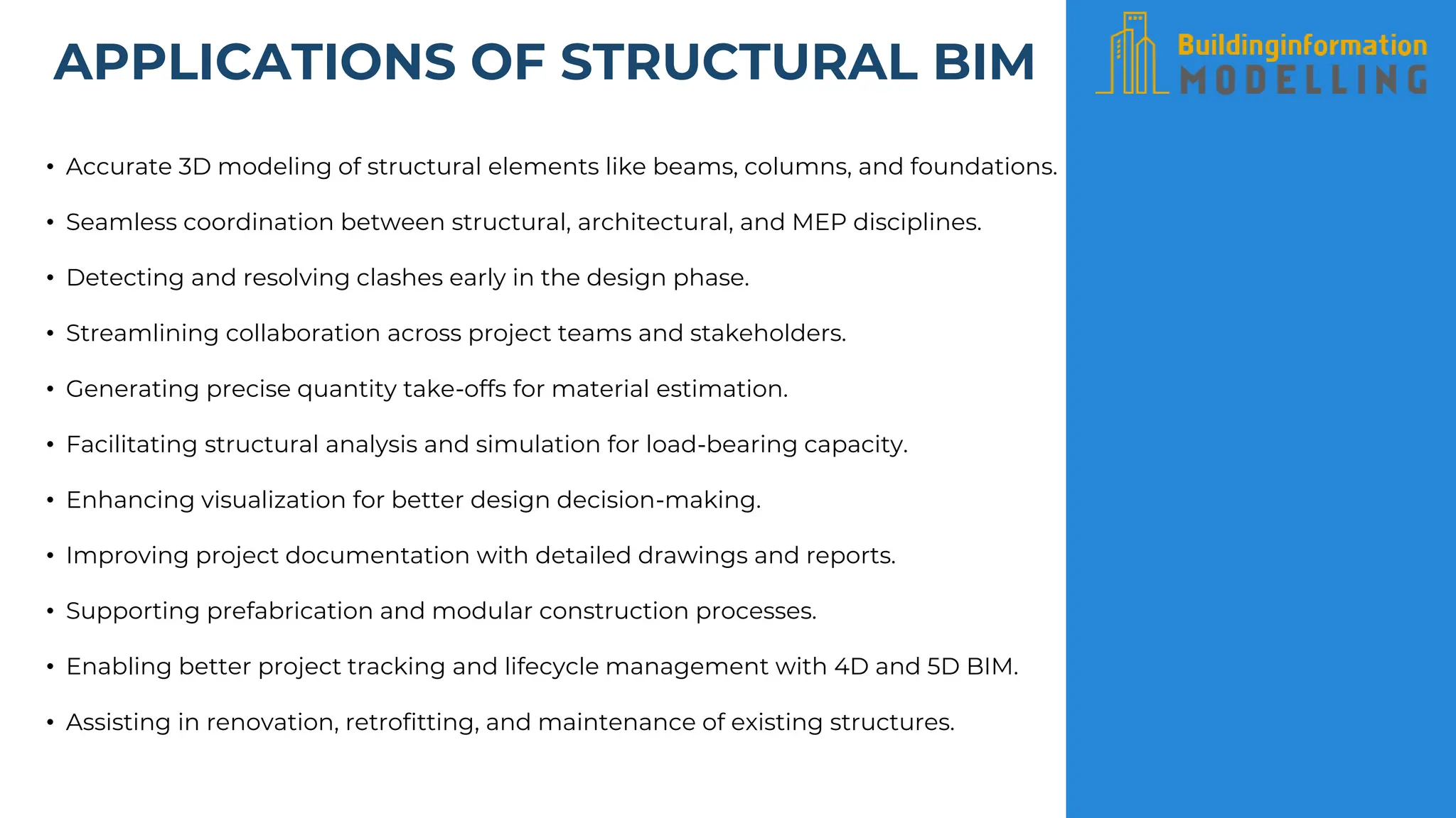 Structural BIM Services | Building Information Modelling | PPT