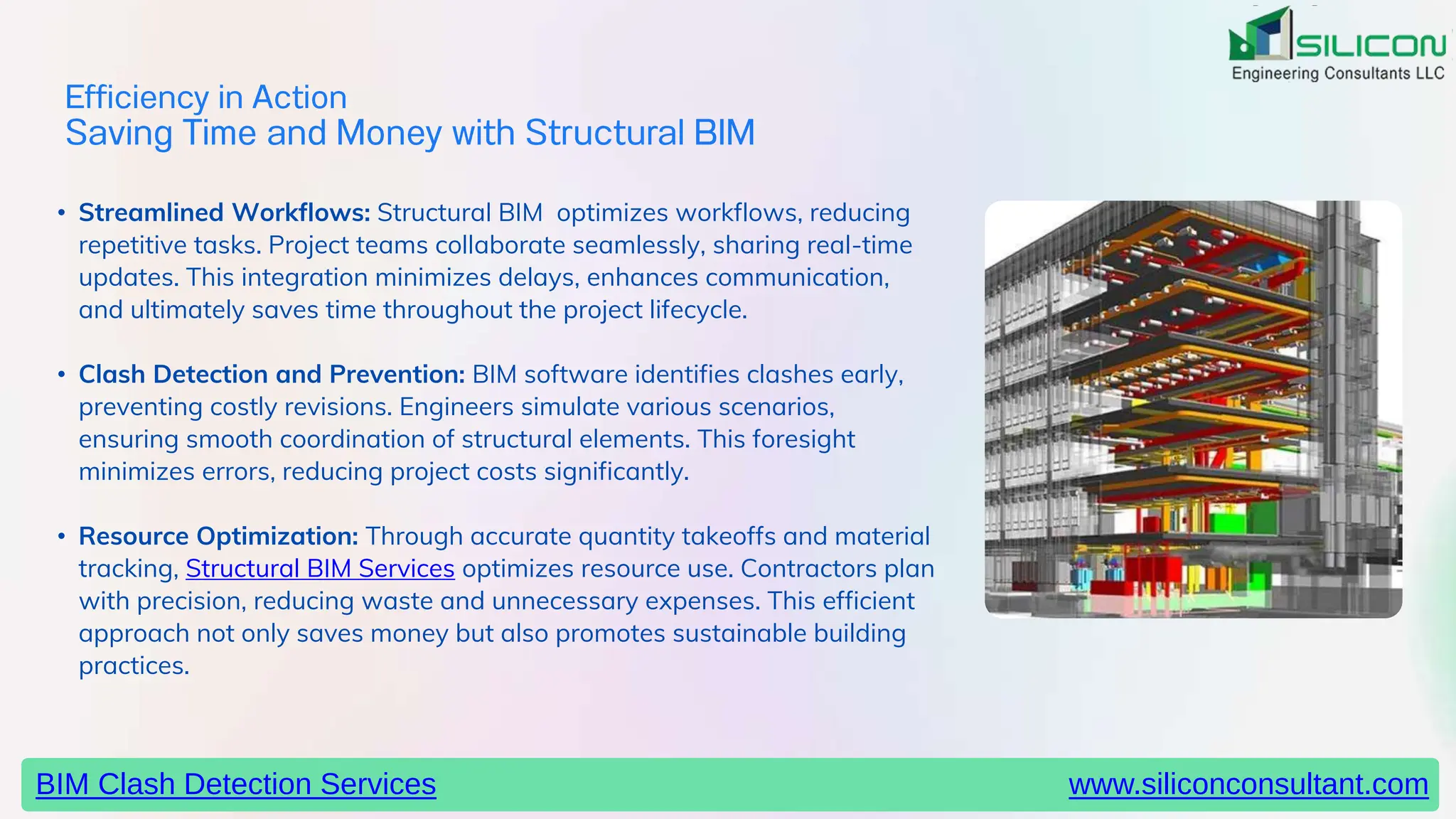 Exploring Structural BIM Services by Silicon Consultant LLC | PPTX | Construction Industry ...