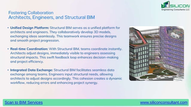 Exploring Structural BIM Services by Silicon Consultant LLC | PPTX | Construction Industry ...