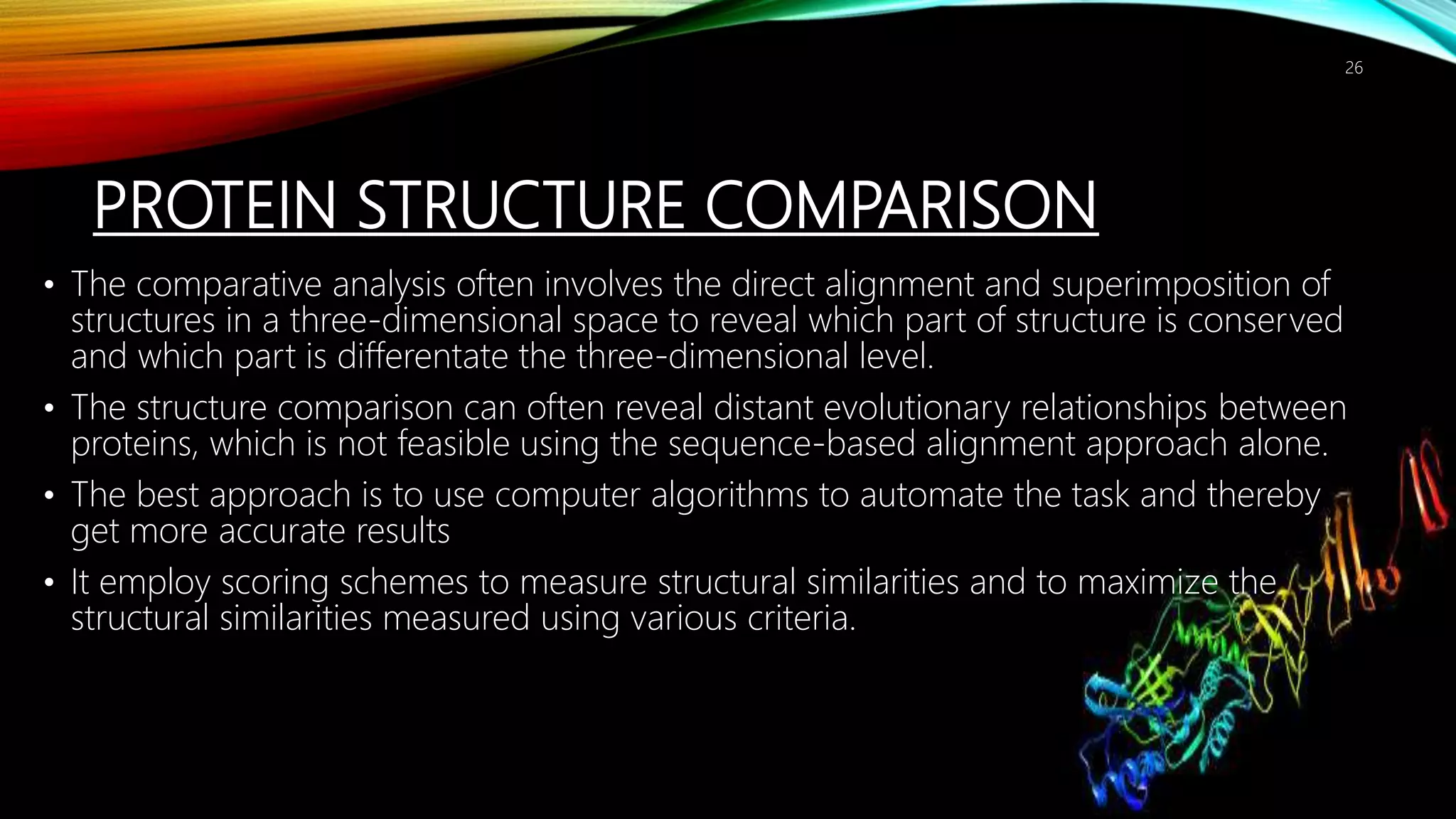 Structural bioinformatics. | PPTX
