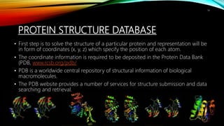 Structural bioinformatics. | PPTX