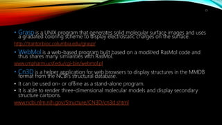 Structural bioinformatics. | PPTX