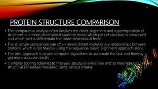 Structural bioinformatics. | PPTX