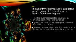 Structural bioinformatics. | PPTX
