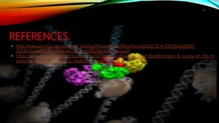 Structural bioinformatics. | PPTX