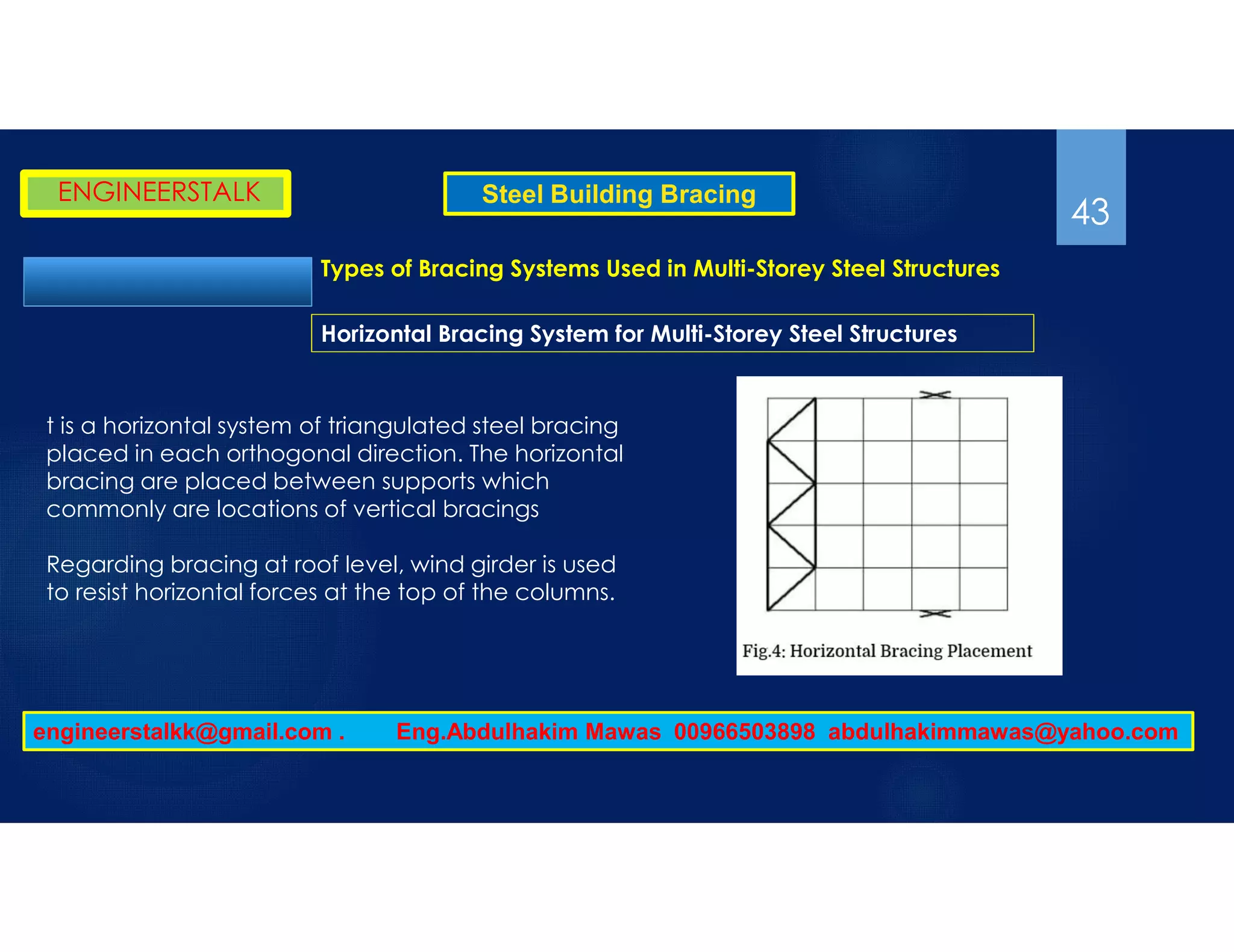 Structural buildings system and steel bracing | PDF