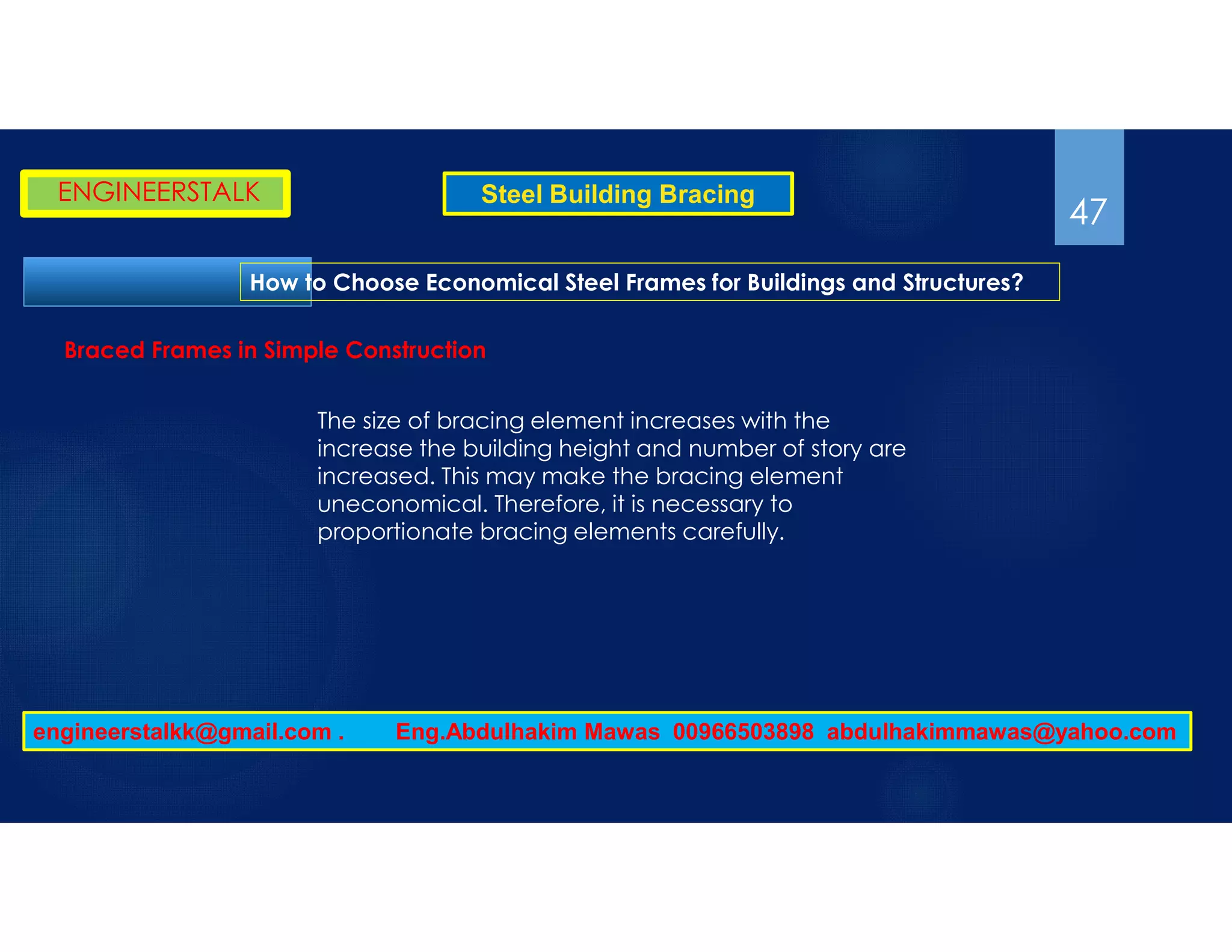 Structural buildings system and steel bracing | PDF