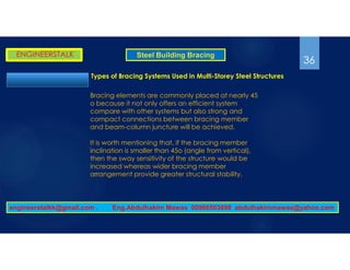 Structural buildings system and steel bracing | PDF
