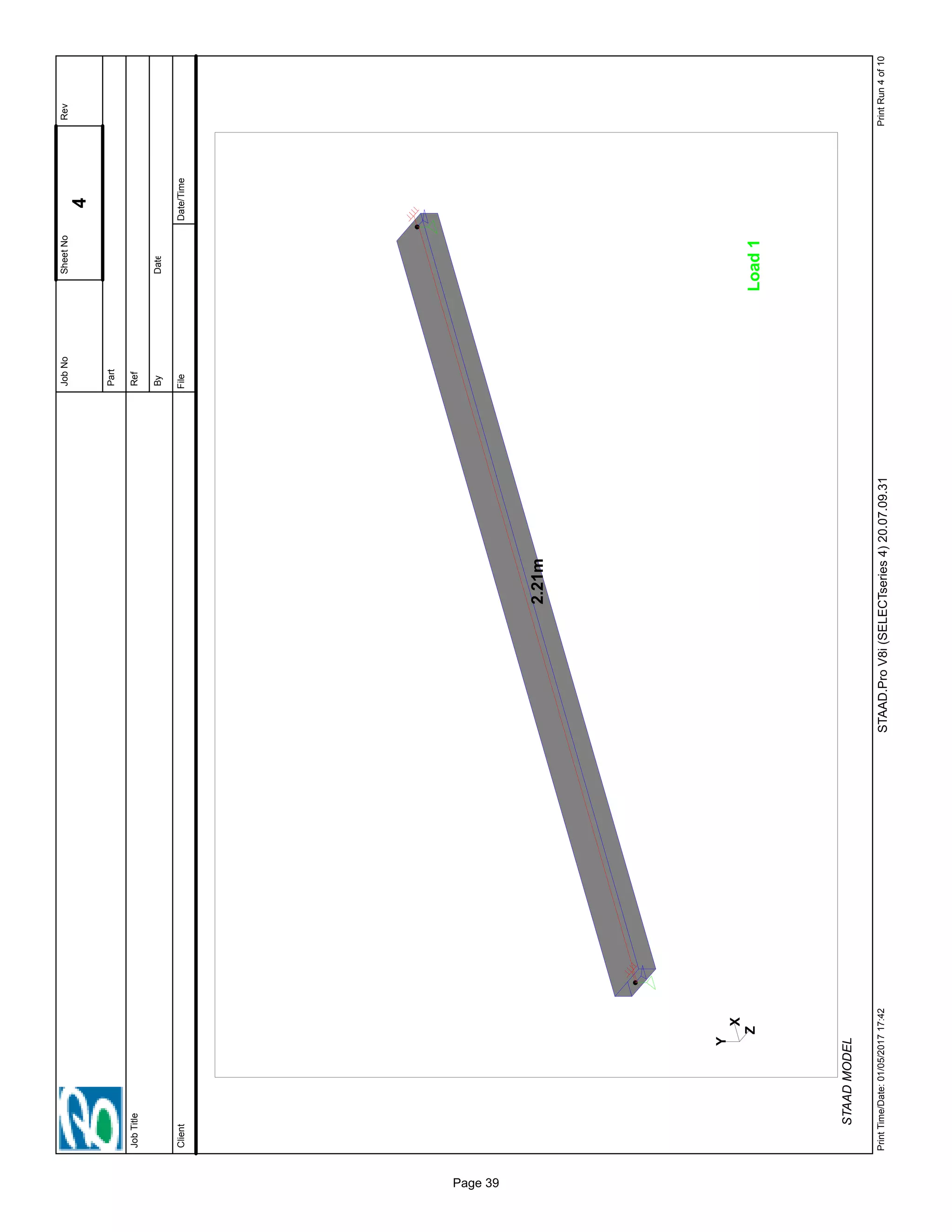 STRUCTURAL CALCULATION - CURTAIN WALL (SAMPLE DESIGN) | PDF