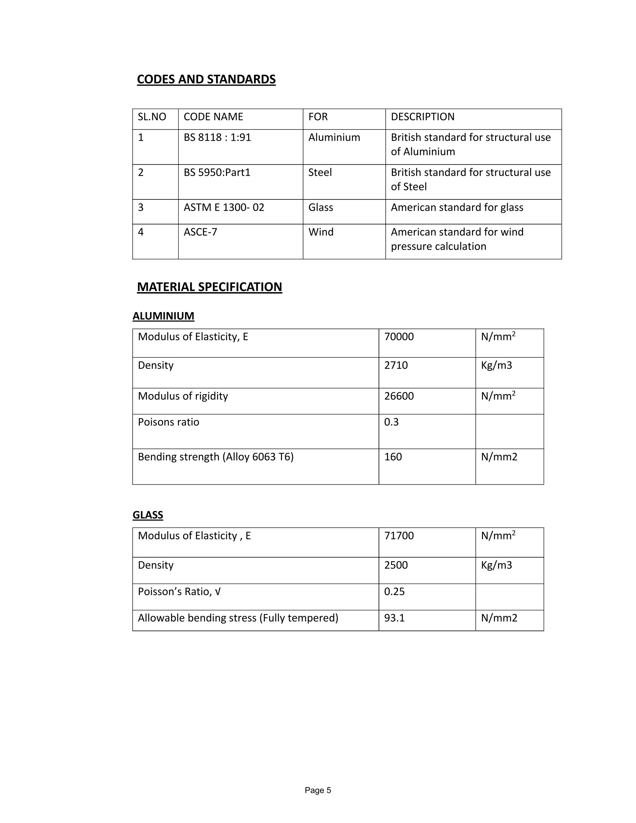 STRUCTURAL CALCULATION - CURTAIN WALL (SAMPLE DESIGN) | PDF