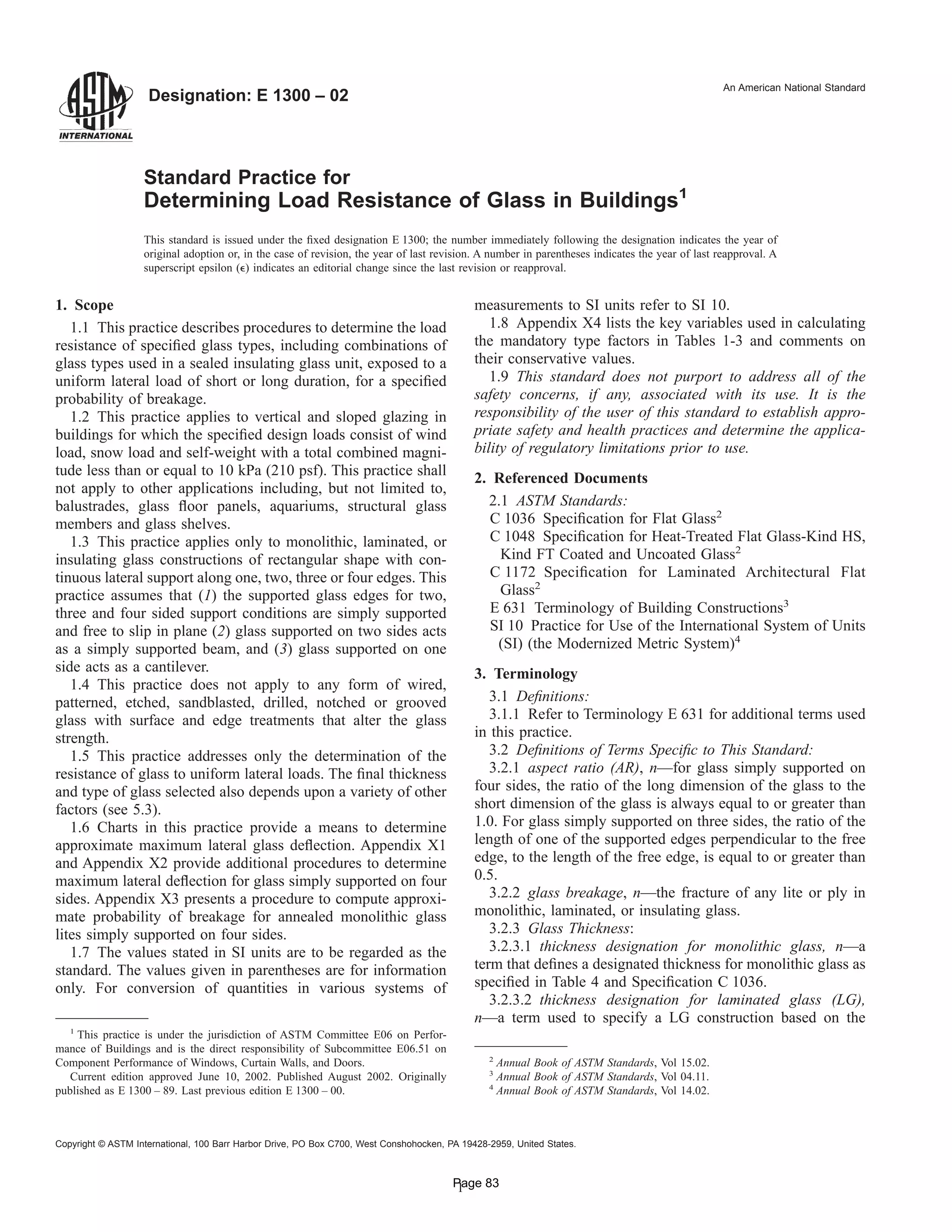 STRUCTURAL CALCULATION - CURTAIN WALL (SAMPLE DESIGN) | PDF