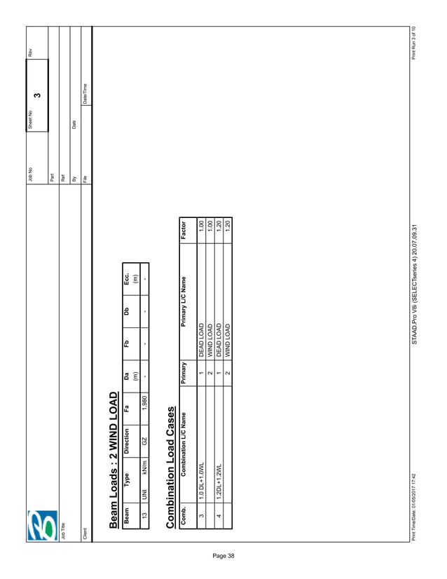 STRUCTURAL CALCULATION - CURTAIN WALL (SAMPLE DESIGN) | PDF