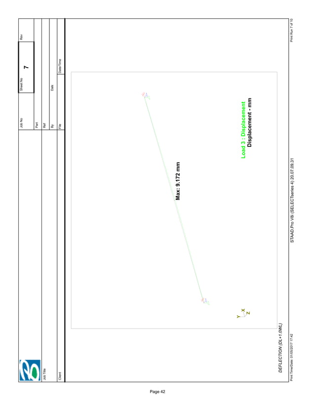 STRUCTURAL CALCULATION - CURTAIN WALL (SAMPLE DESIGN) | PDF