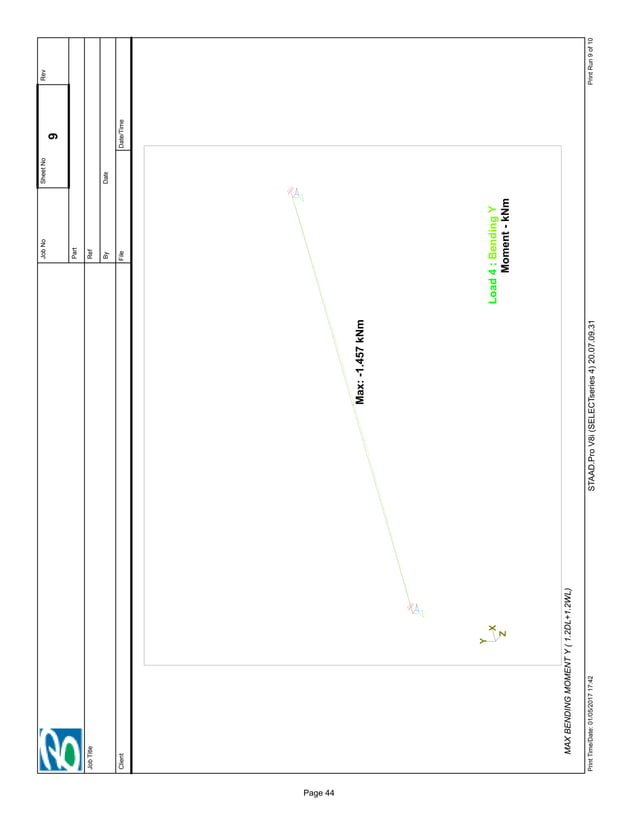 STRUCTURAL CALCULATION - CURTAIN WALL (SAMPLE DESIGN) | PDF