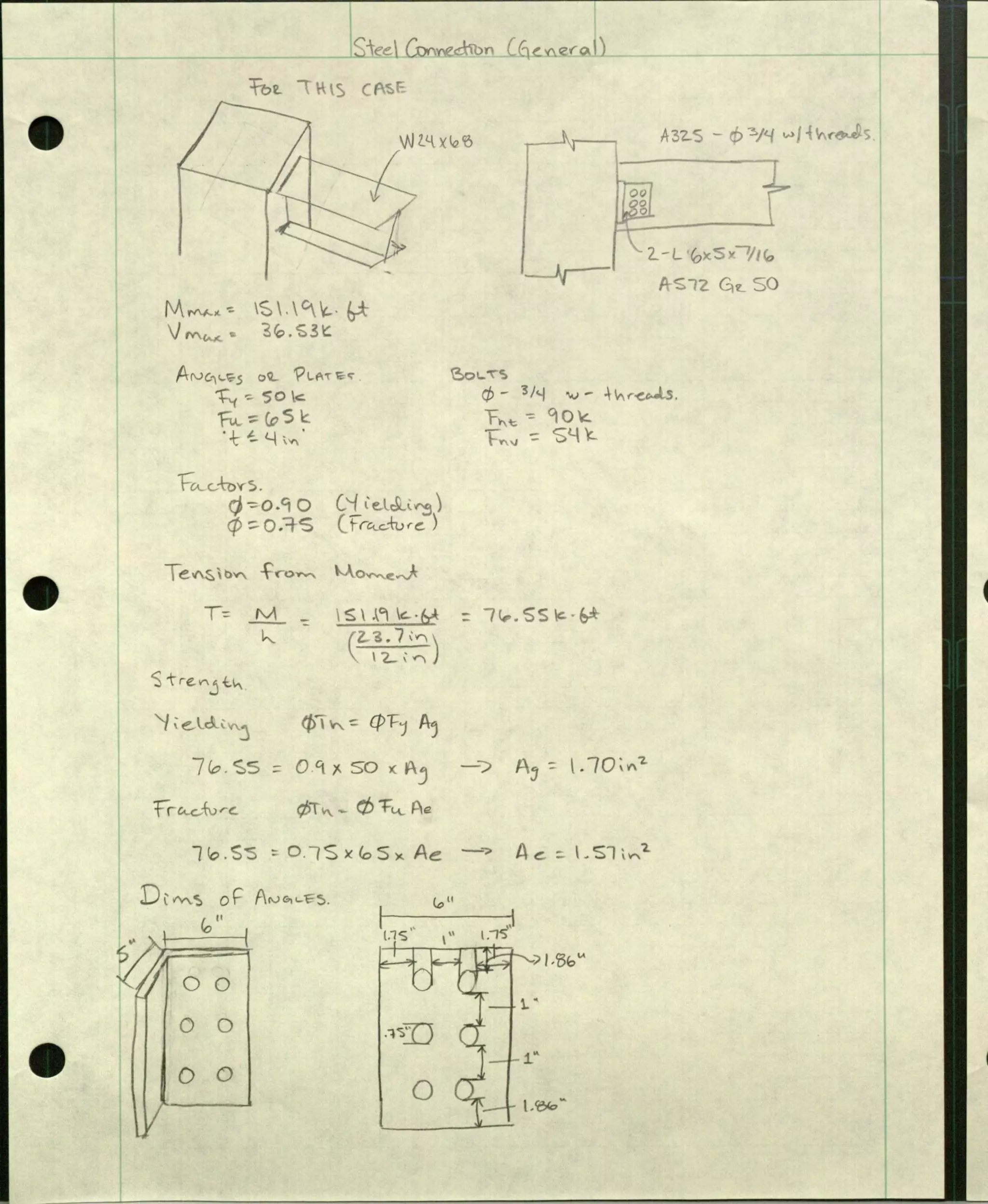 Structural calculations (conections and slab) | PDF | Physics | Science