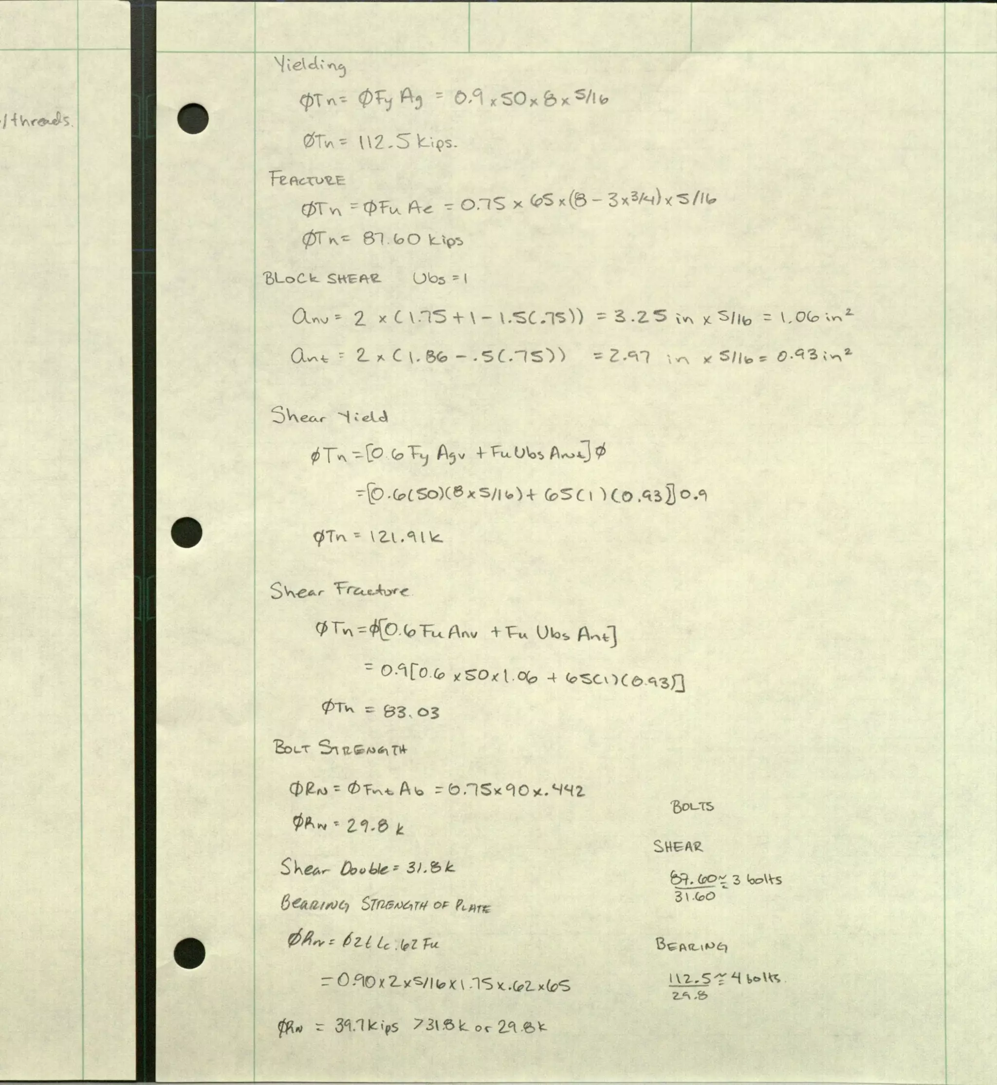 Structural calculations (conections and slab) | PDF | Physics | Science