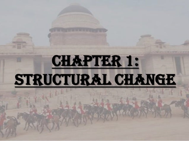 Structural change Structural change