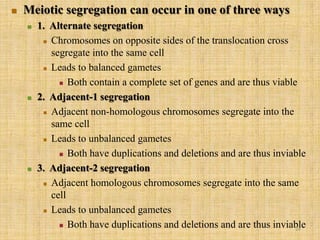 Structural changes in chromosomes | PPTX