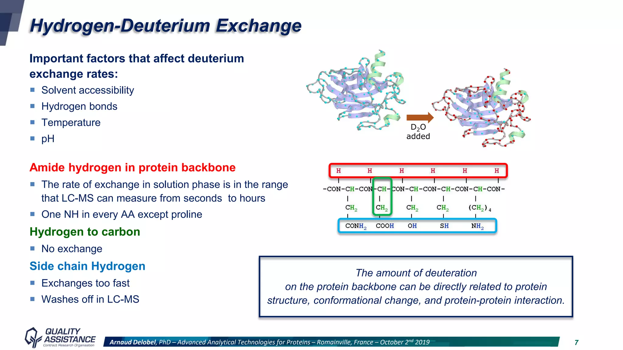Structural characterisation and epitope mapping by HDX-MS (Advanced ...