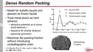 Amorphous Materials: Structural Principles and Characterization | PDF