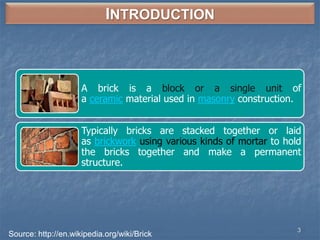 Structural clay products (Conventional & Fly ash bricks) | PDF