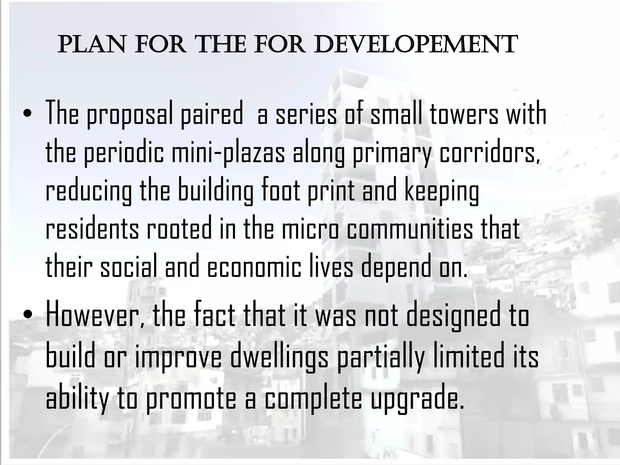 Slum Upgrading project | PDF