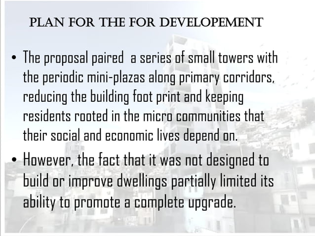 Slum Upgrading project | PDF