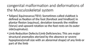 STRUCTURAL CONGENITAL ANOMALIES in neonates.pptx
