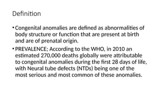 STRUCTURAL CONGENITAL ANOMALIES in neonates.pptx