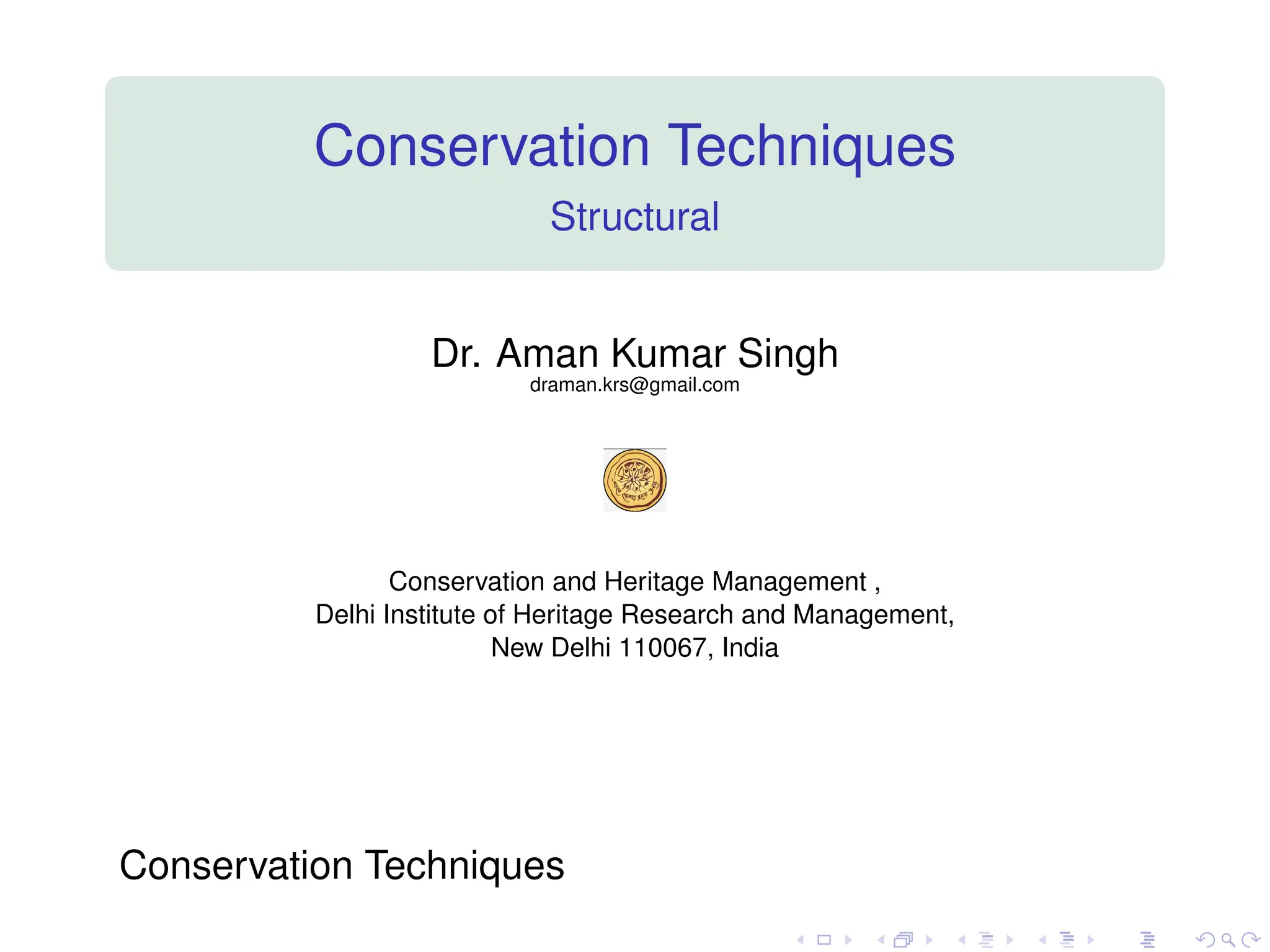 Structural Defect and Deterioration in Heritage Structure | PPT