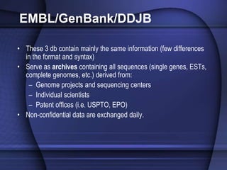 Structural database and their classification by abdul qahar | PPT