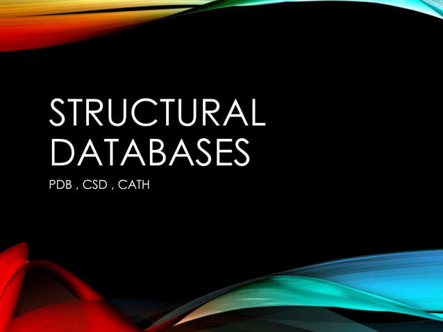 Structural databases | PDF
