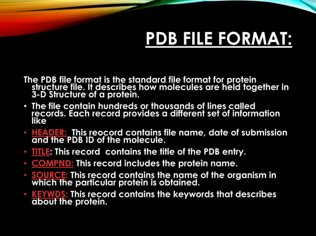 Structural databases | PDF