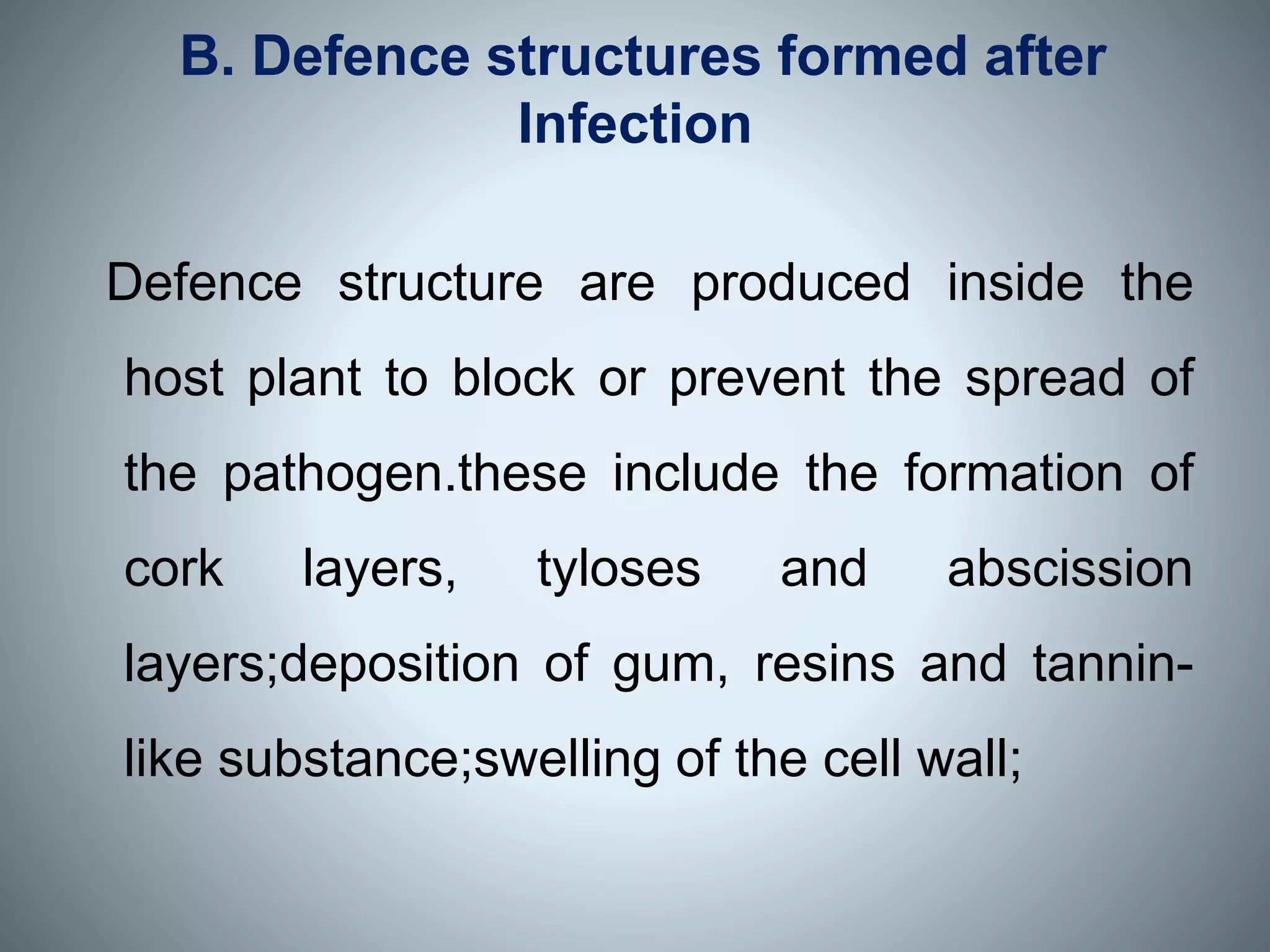Structural defence machenism | PPTX