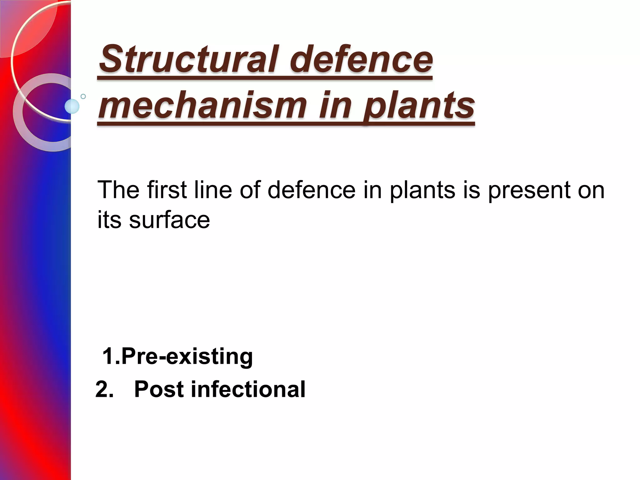 Structural defence mechanism in plants | PPTX | Gardening | Home & Garden