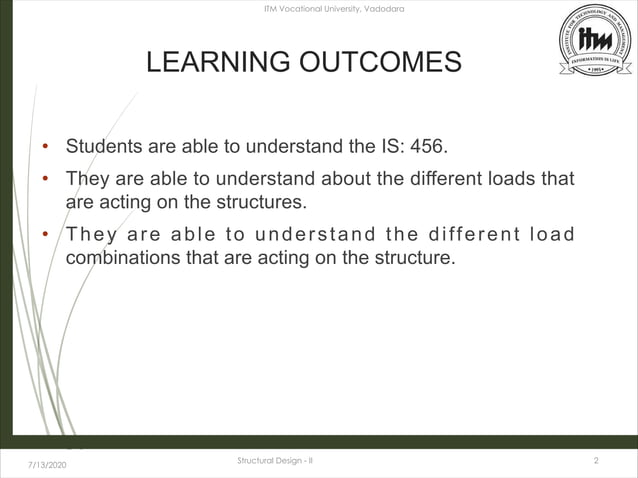 Structural design building layout and design - session - 1 | PPT