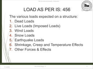 Structural design building layout and design - session - 1 | PDF